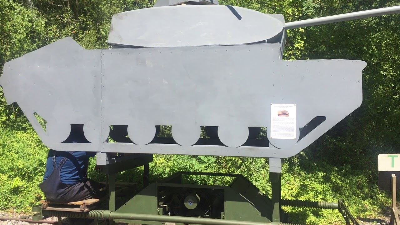 Wickham automatic railway target trolley demonstration run - YouTube