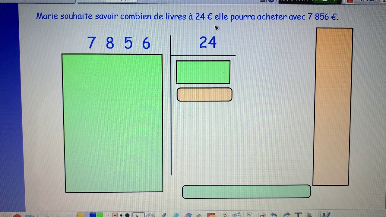 OPE 4 (3) La division des entiers - YouTube