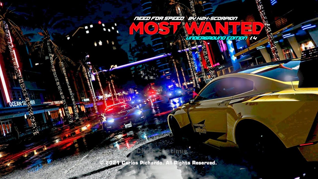 MOD UNDERGROUND EN NEED FOR SPEED MOST WANTED | ROSSE - YouTube