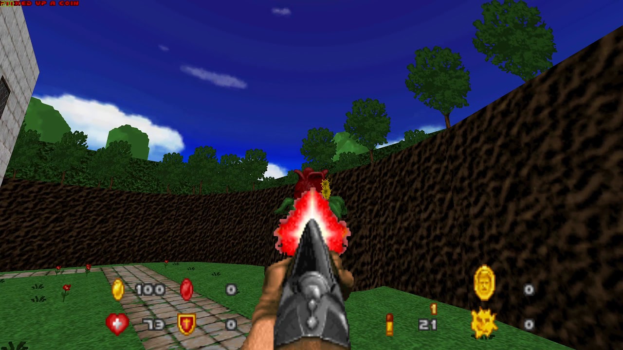 Golden Souls (1/?) - DOOM Mod - Mario 64 in DOOM lol! - YouTube