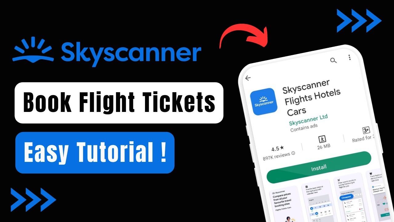 How to Book Flight Tickets in Skyscanner ! - YouTube