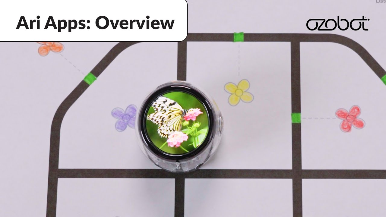 Ari Apps Overview | Learn Through Play with Ozobot Ari - YouTube