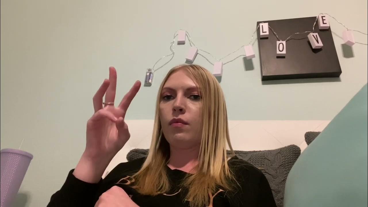 Asl homework 3:12 - YouTube