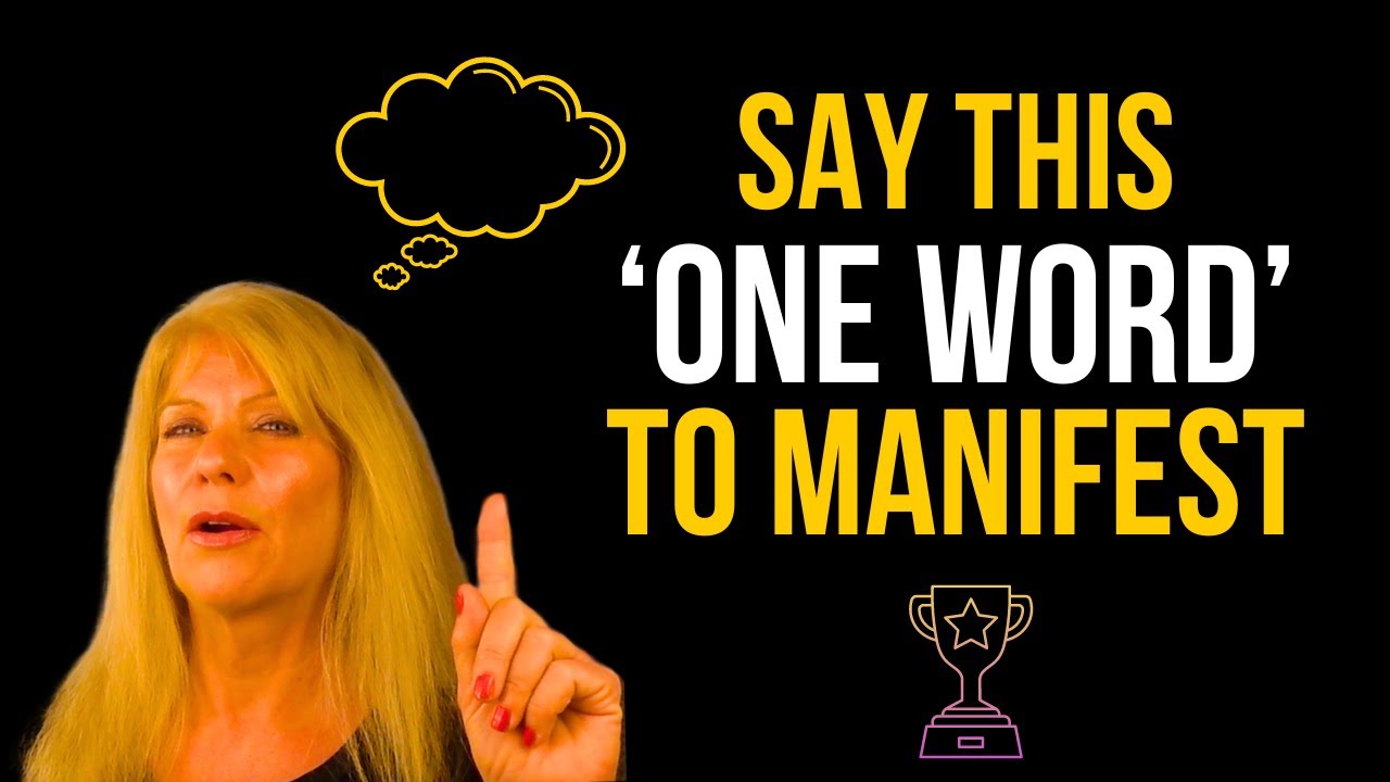 Say This To Yourself - One Word Affirmation - YouTube