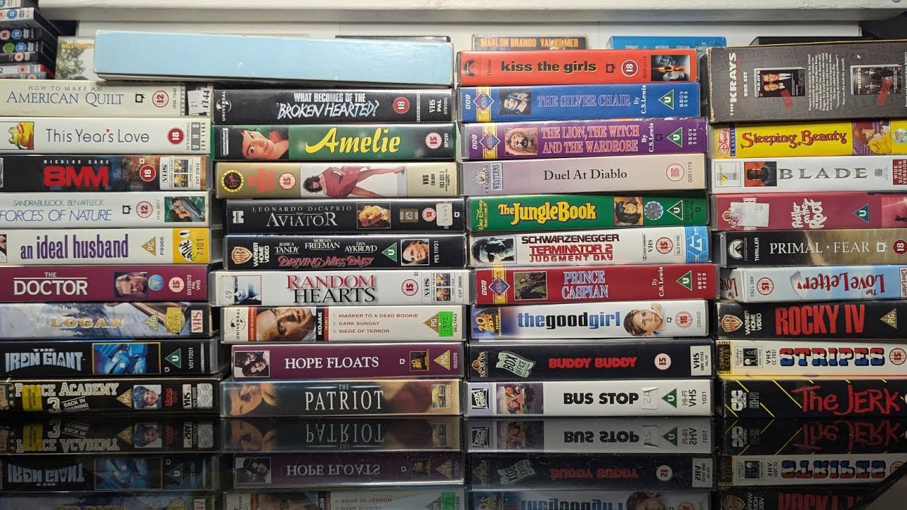 Another Big Box of VHS Tapes Delivery Monday 30th September 2024 - YouTube