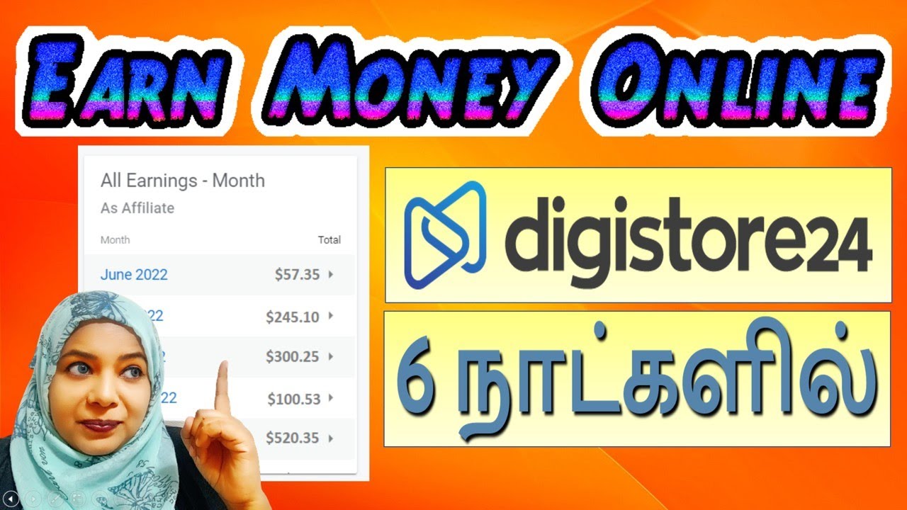 How to Earn Money Online in 6 days with Digistore24 affiliate marketing ...