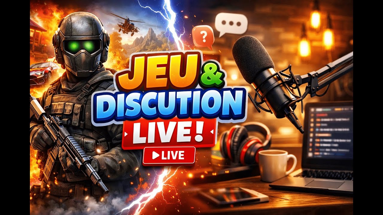 on discute et on joue vien parler et jouer avec nous - YouTube