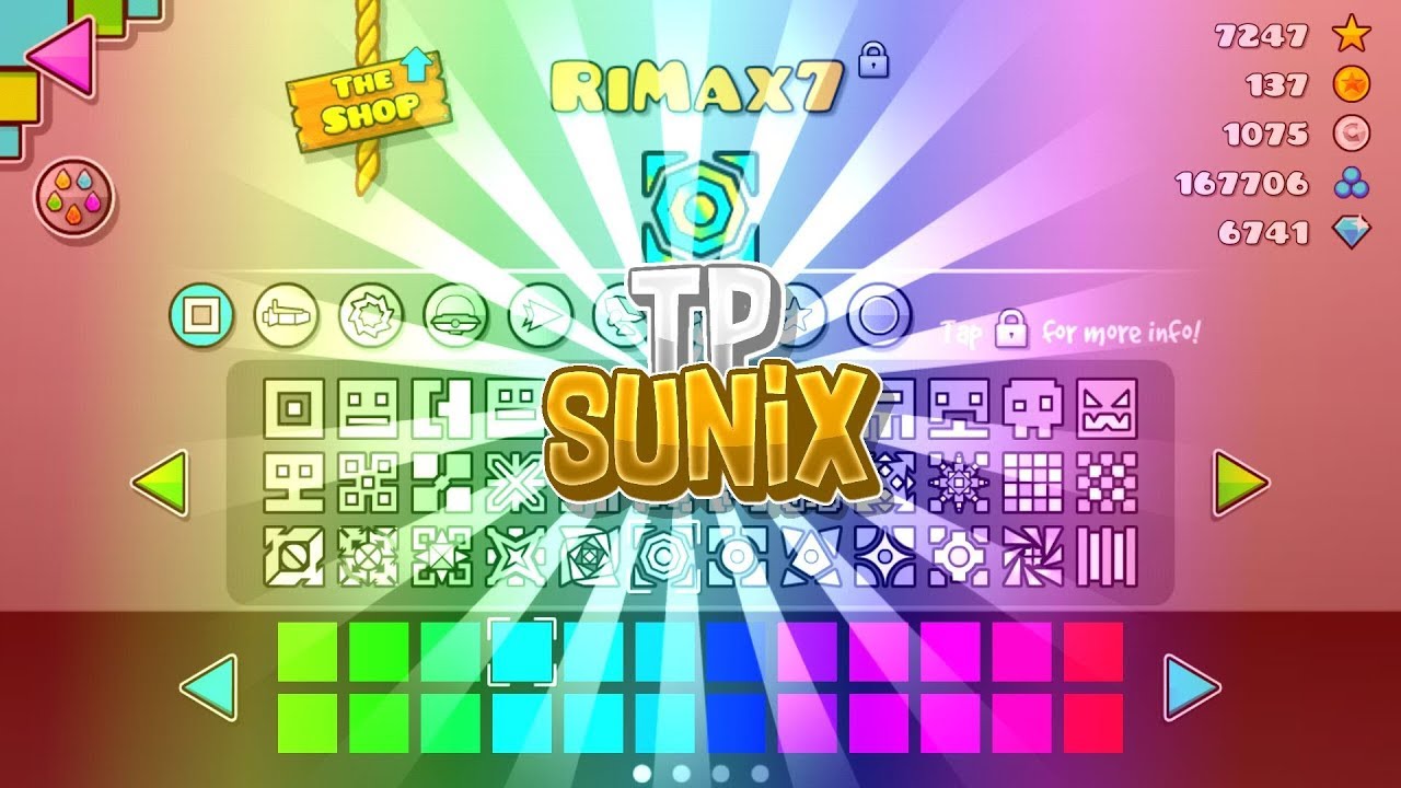 Nuevo Texture Pack De Sunix Para Geometry Dash 2.11 [Sunix Texture Pack ...