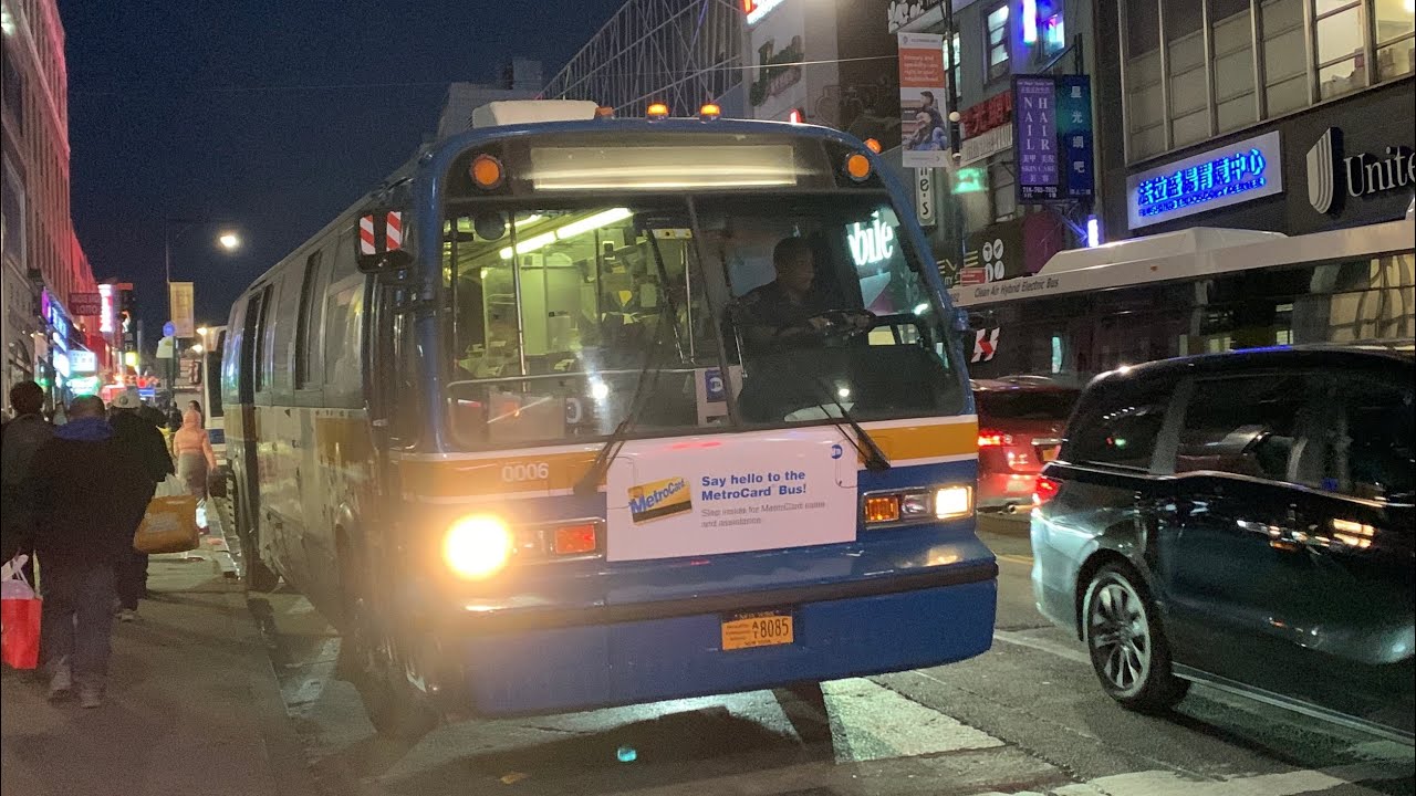 1996 Novabus RTS 0006 Metrocard Bus At Roosevelt Av & Main St - YouTube