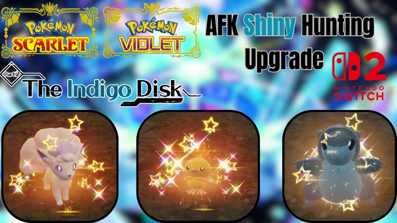 Best AFK Shiny Pokémon Exploits (Scarlet & Violet) on Switch 2 - YouTube