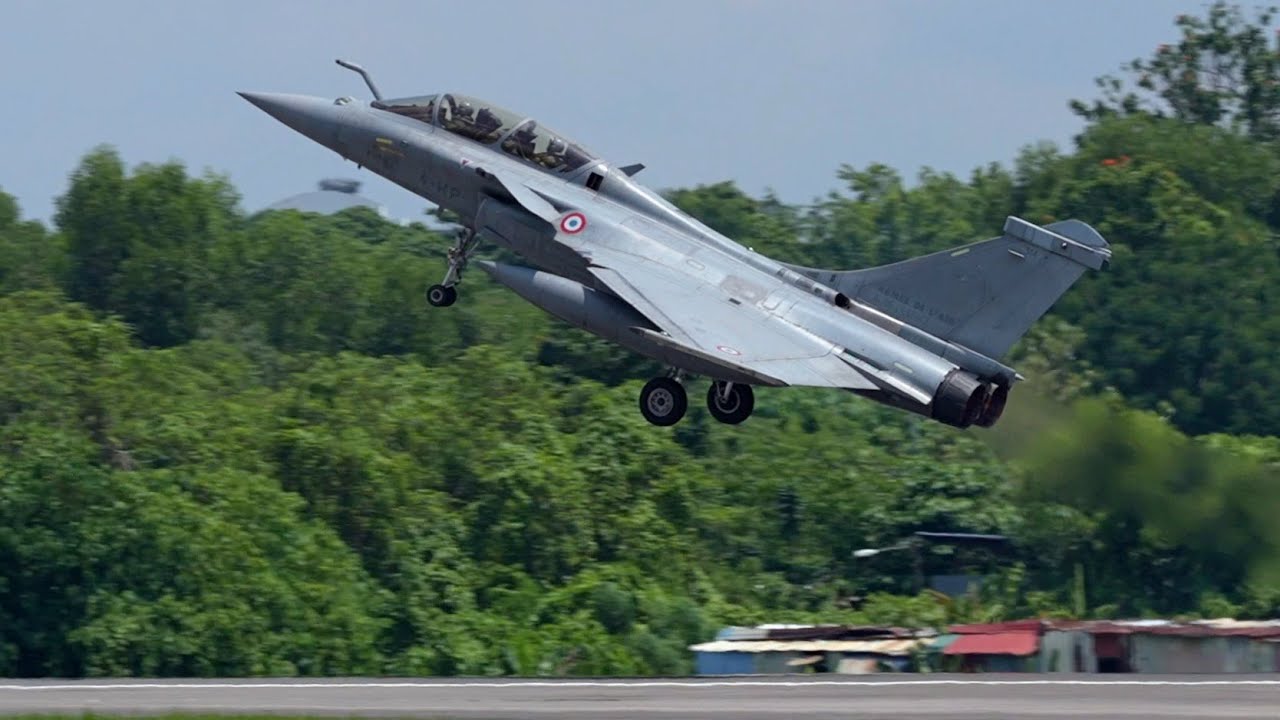Rafale, A330MRTT, A400M Plane Spotting At Subang Airport, Malaysia ...
