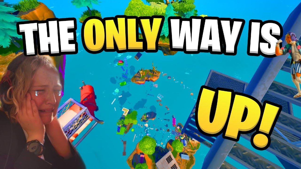 Crying in Fortnite Only Up | Fortnite - YouTube