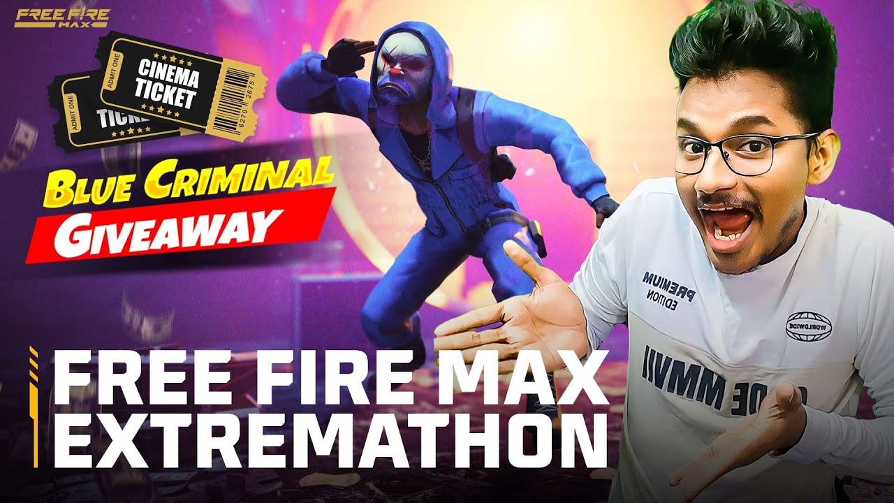 BLUE CRIMINAL GIVEAWAY & 5 LEGENDARY BUNDLE GIVEAWAY | Free Fire max ...