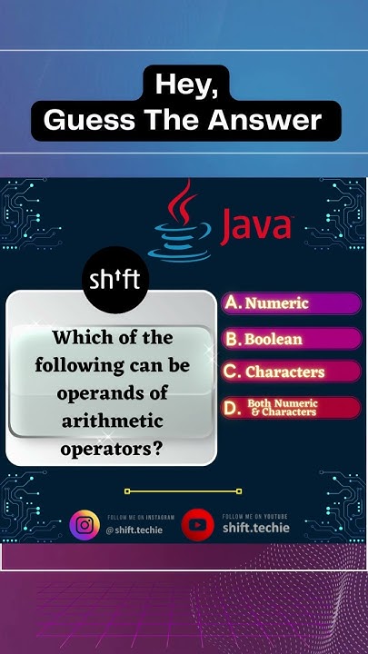 Shift Q&A -36 #java #javacoding #javaprogramming - YouTube