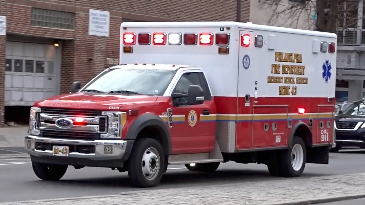 PFD Medic 43 Responding - YouTube