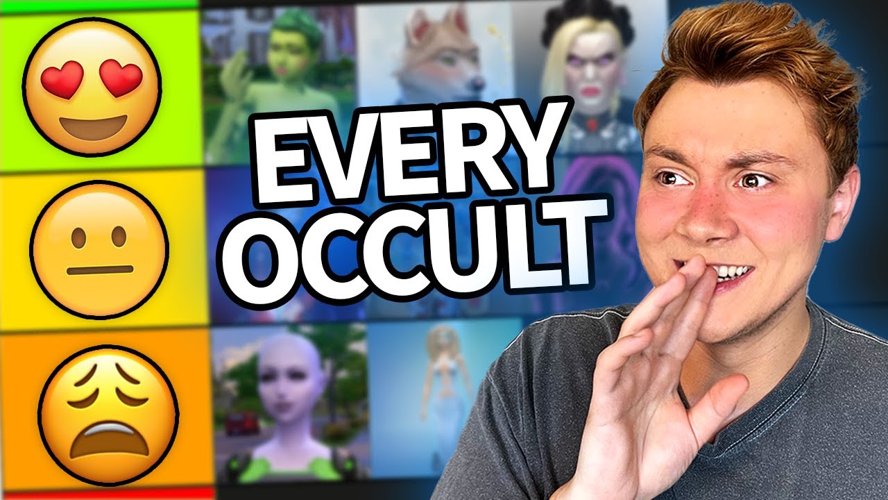 Ranking Every Sims 4 Occult (Werewolves Updated) - YouTube