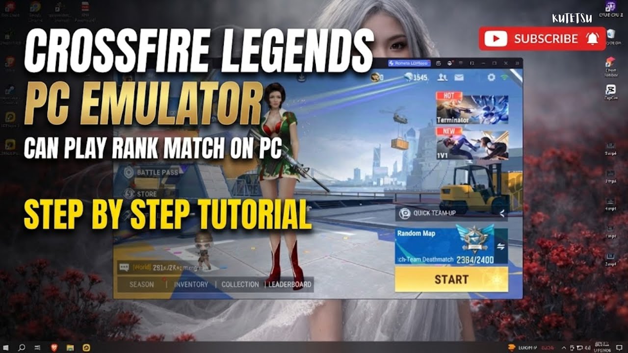 How to Play Crossfire Legends on PC | Rank Matches Working! # ...
