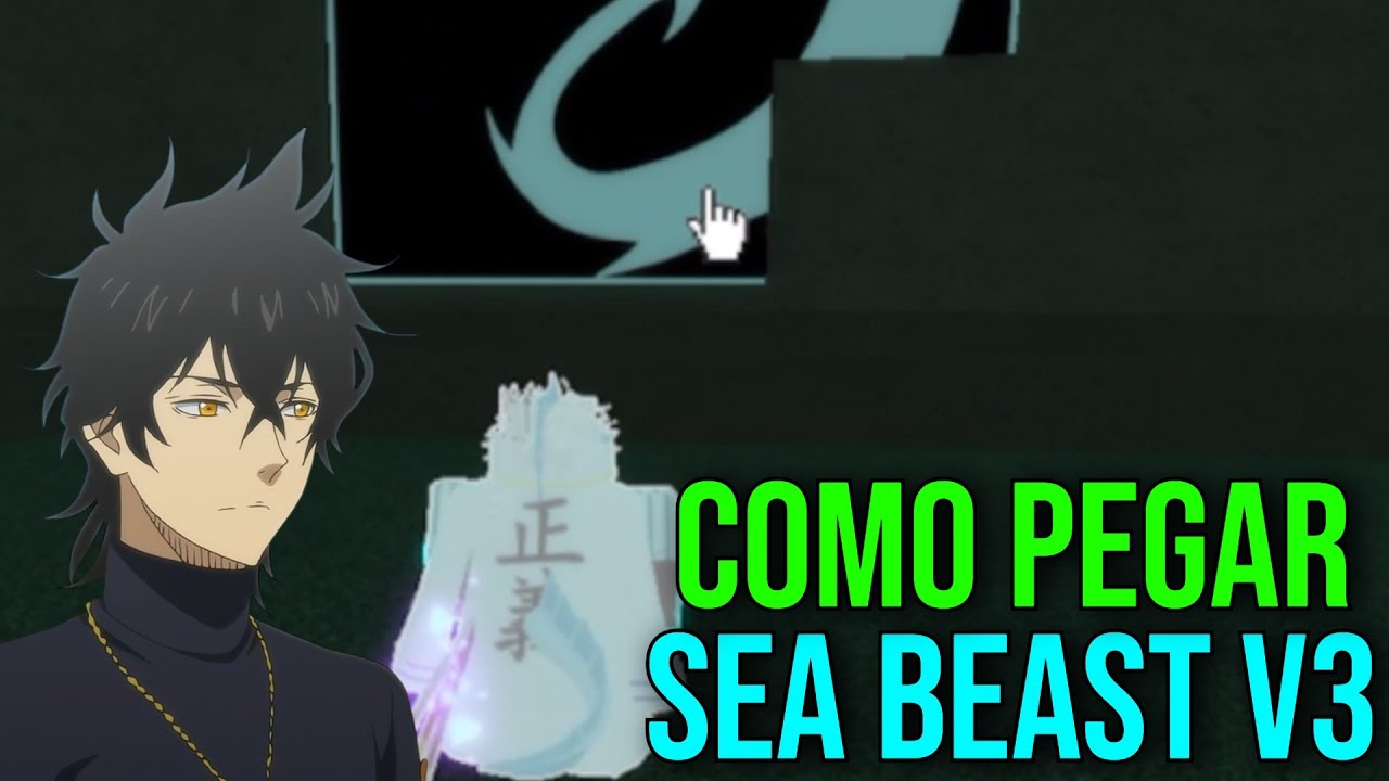 COMO PEGAR SEA BEAST V3 NO KING LEGACY!! rapidin kk - YouTube