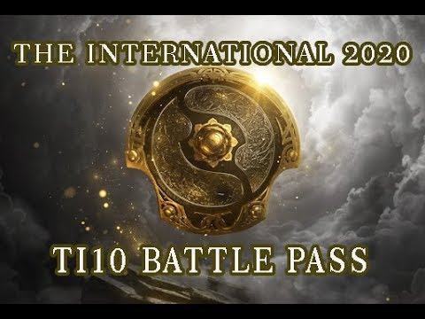 THE INTERNATIONAL 2020 COMPENDIUM DOTA 2 - TI10 BATTLE PASS - YouTube