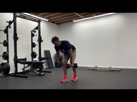 Staggered Stance RDL - YouTube