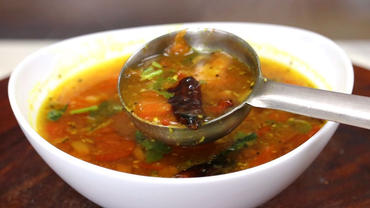 Pepper Rasam Recipe | Milagu Rasam In Tamil | Rasam Recipe - YouTube