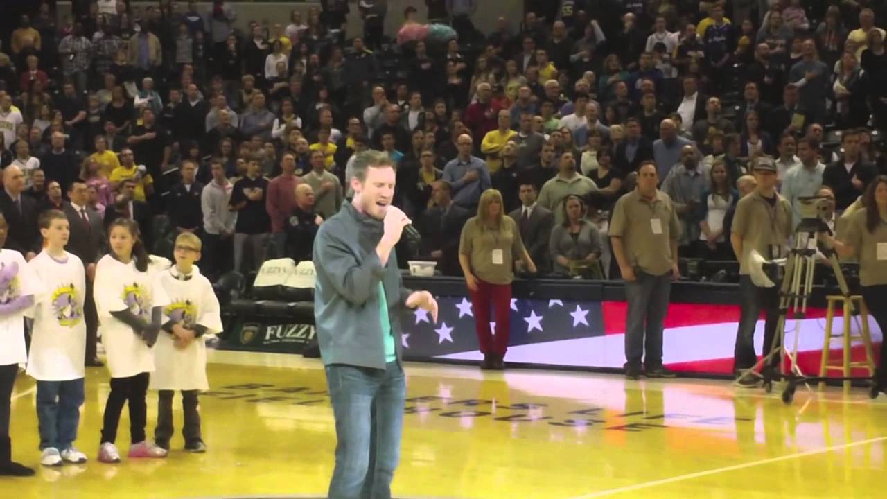 Dave Pittman - National Anthem | Indiana Pacers - YouTube