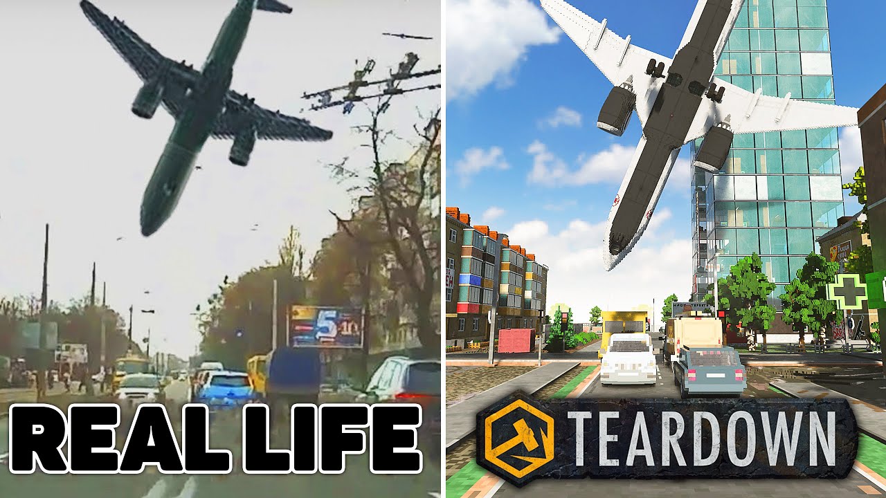 Airplane accidents Based on Real Life Incidents #2 | Teardown - YouTube