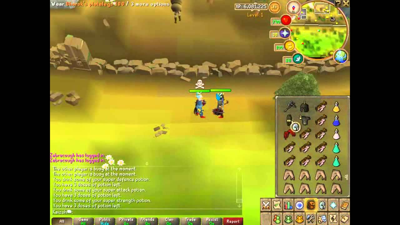 Runescape PvP Kill - YouTube