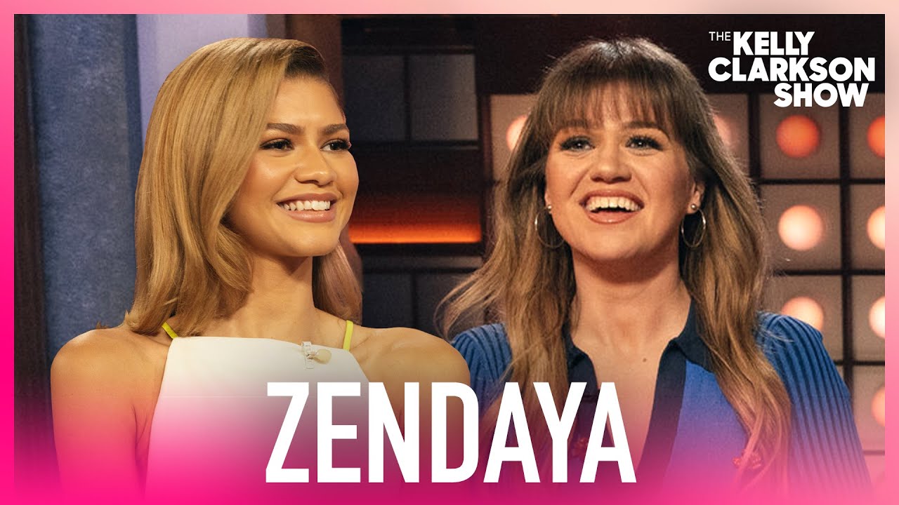 Zendaya & Kelly Clarkson Love 'Challengers' Soundtrack - YouTube