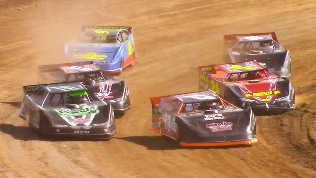 RUSH Crate Late Model Heat Two | McKean County Raceway | 4-22-17 - YouTube