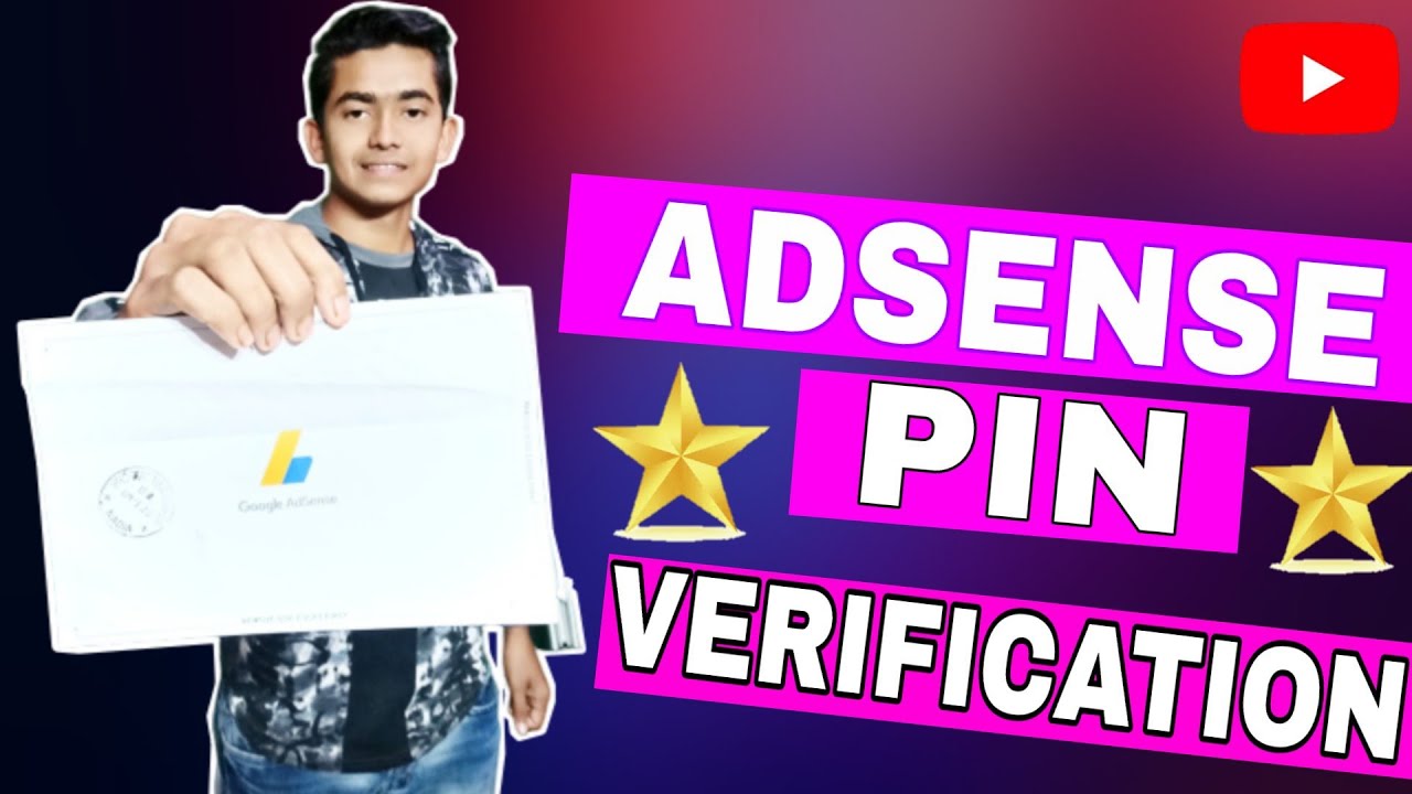 Adsense Pin Verification || Just 1 Minute 2020 || For Youtuber ...