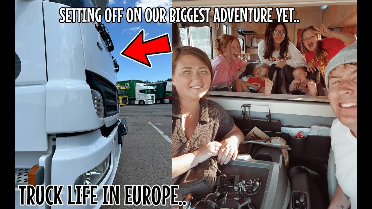 SETTING OFF ON OUR BIGGEST ADVENTURE YET! VAN LIFE/TRUCK LIFE EUROPE 🤟🏻 ...