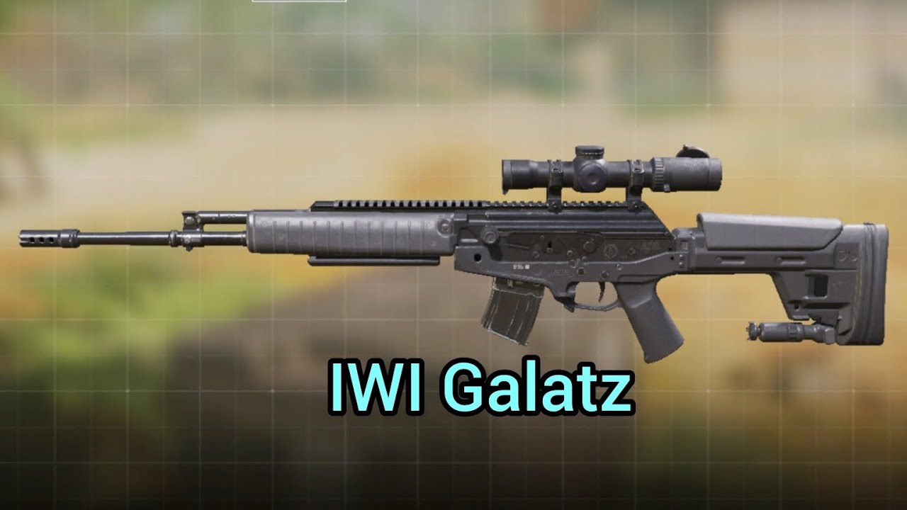 Chuyển đổi vũ khí IWI Galatz | Call Of Duty Mobile - YouTube