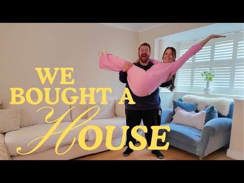 We bought a house! UK first time buyers after 20 years of renting! Empty house tour and plans