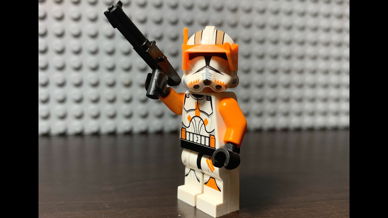 LEGO Star Wars 5 minute TUTORIAL Phase 2 Commander Cody Minifig!! - YouTube