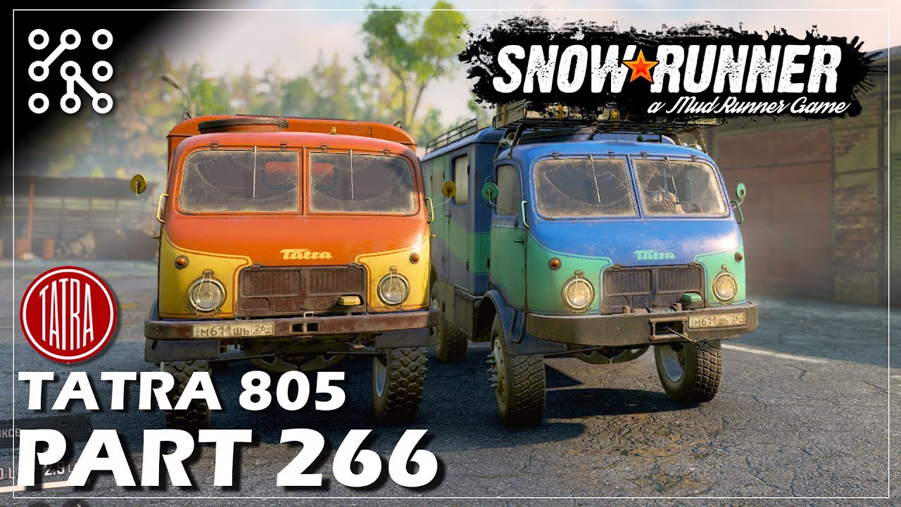 SNOWRUNNER CZ | DLC TATRA 805 - #266 | Lets play | Česky - YouTube