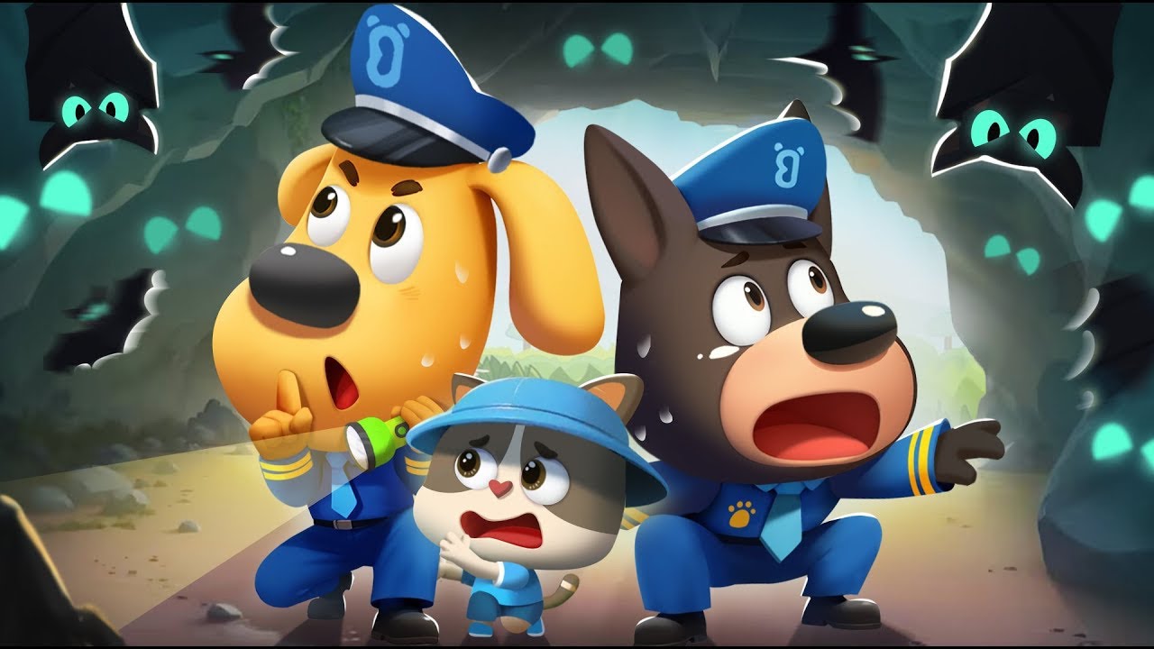 Dangerous Caves🦇| Cave Rescue | Cartoons for Kids | Police Cartoon ...
