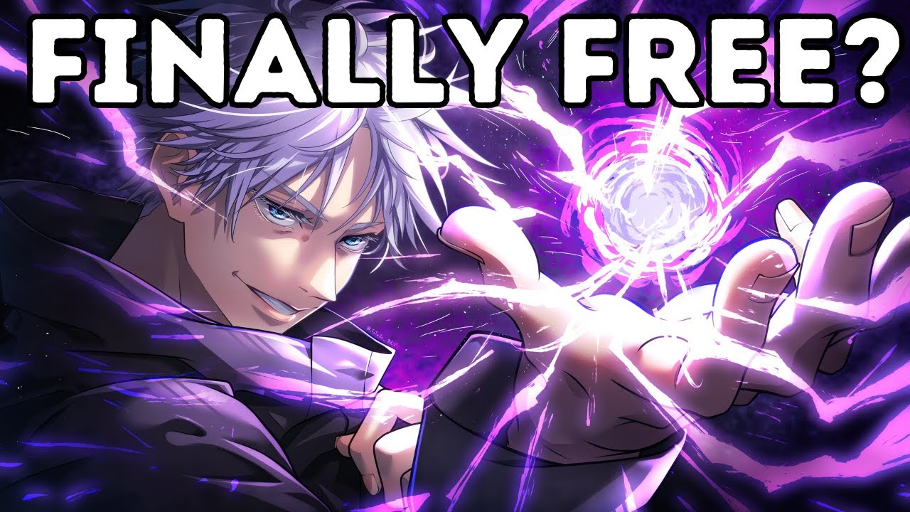 GOJO is FINALLY FREE? the strongest battlegrounds - YouTube