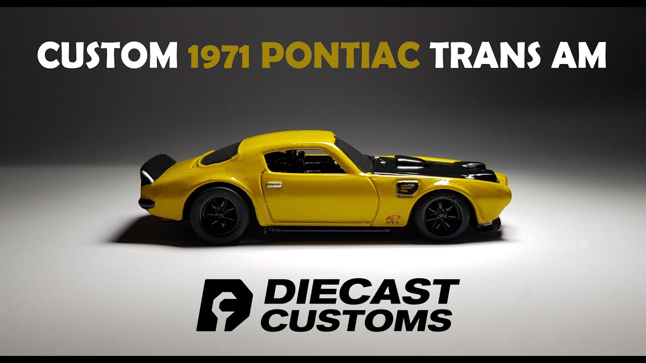 Custom Hot Wheels 1971 Pontiac Trans Am - YouTube