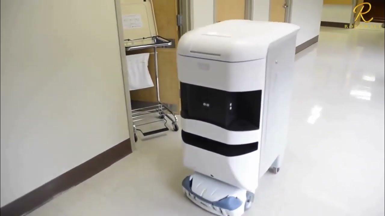 Aethon TUG robots deliver medications in hospitals - YouTube