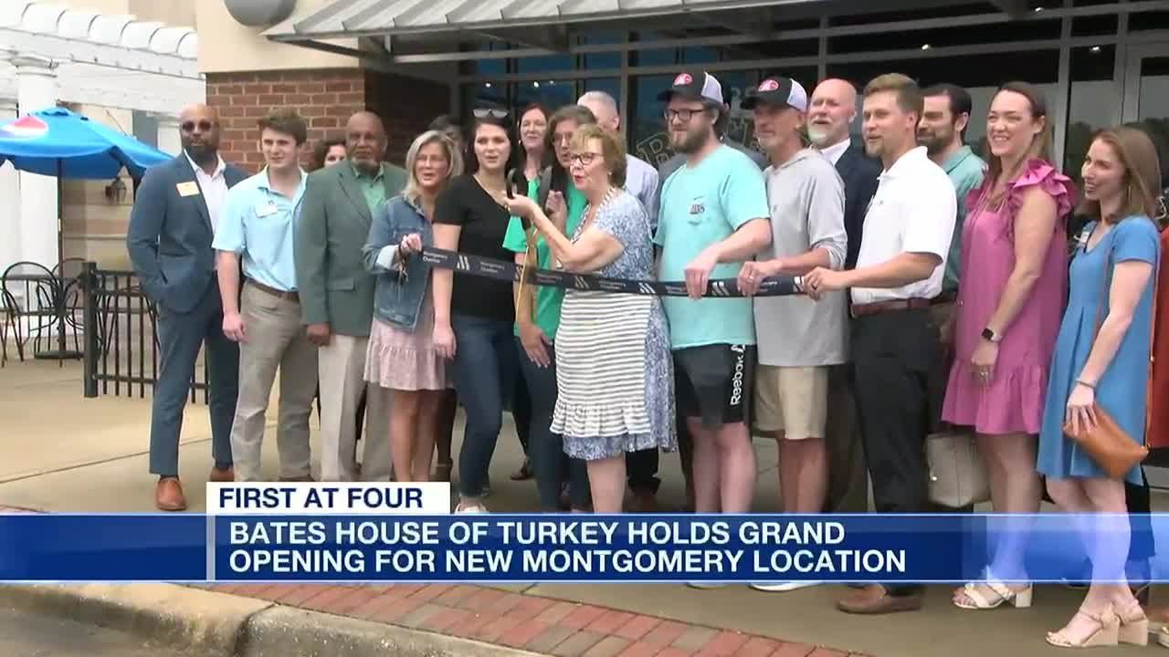 Bates House of Turkey holds grand opening for Montgomery location - YouTube