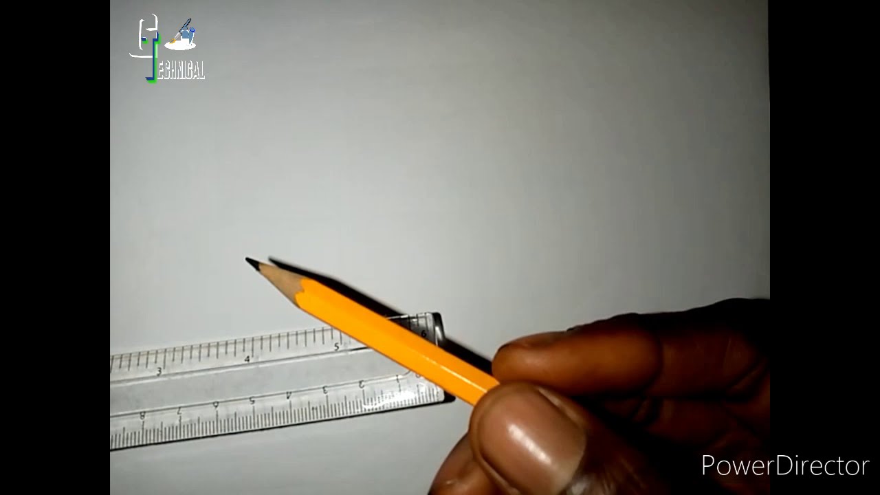 How to draw a thin/thick lines - YouTube