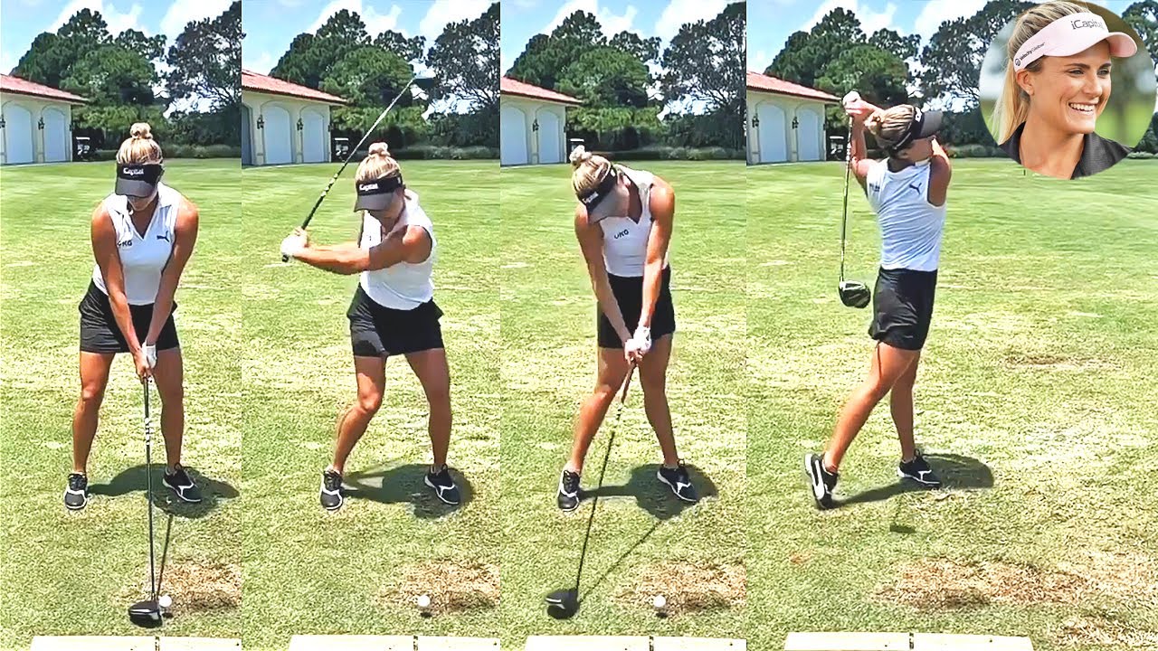 レキシー・トンプソン Lexi Thompson プロゴルファー DRIVER SHOT SLOW MOTION !!! - YouTube