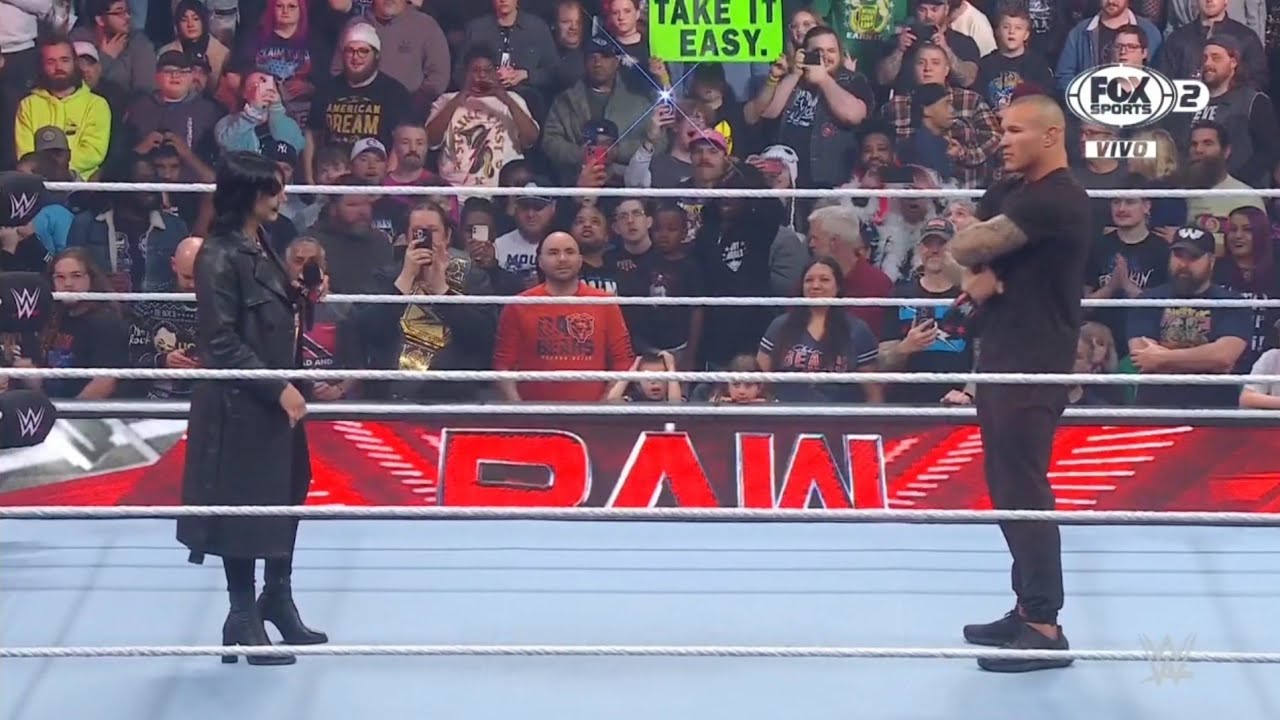 Rhea Ripley confronta a Randy Orton en Raw - WWE Raw 27/11/2023 (En ...