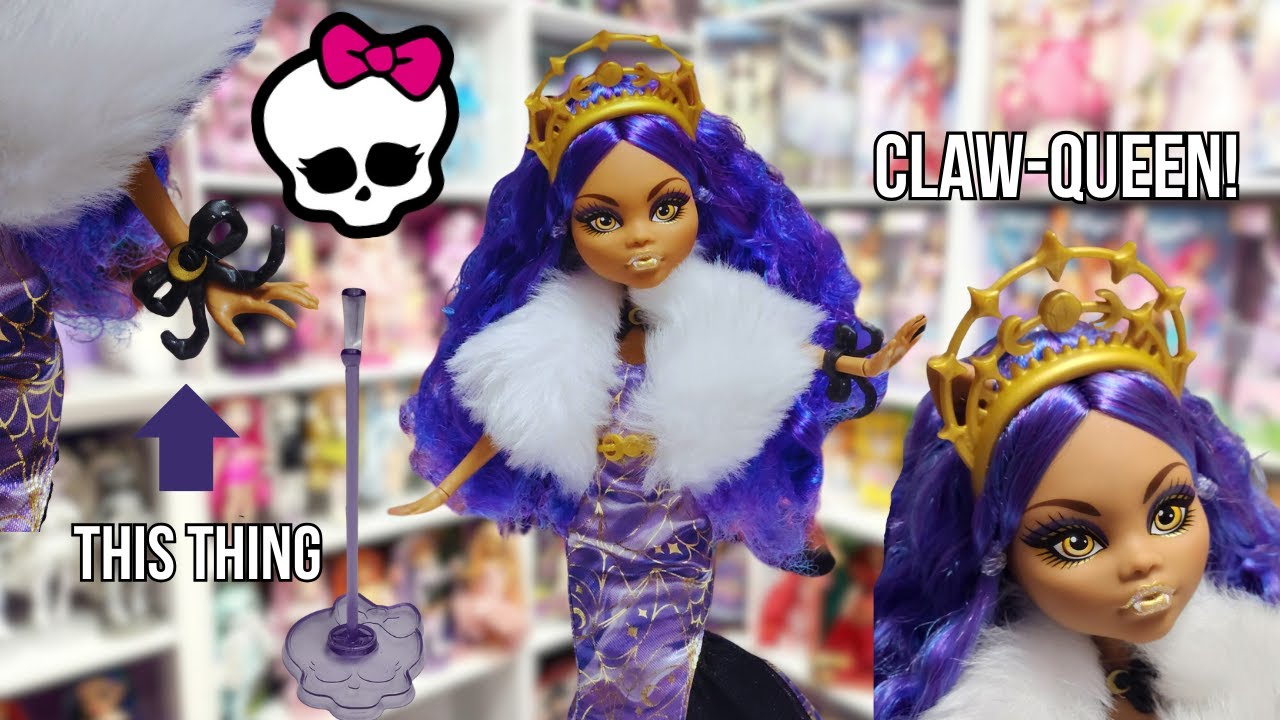 Clawdeen Winter Edition Howliday Monster High Unboxing - YouTube