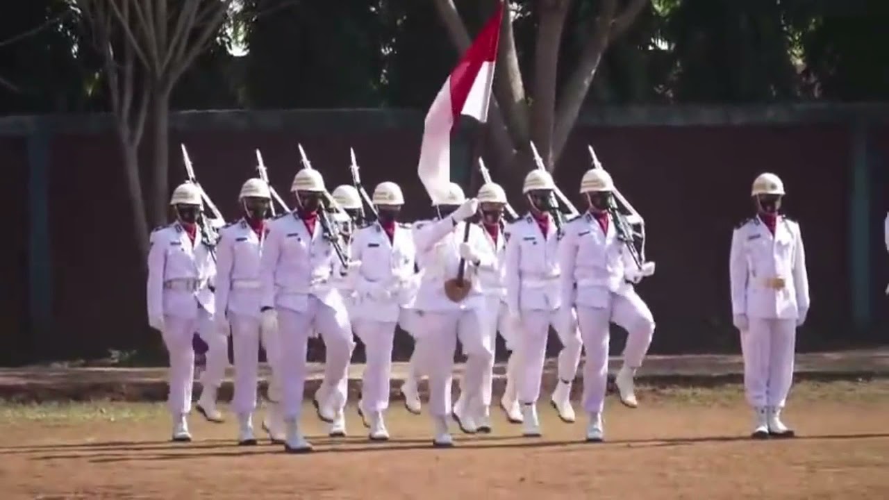 Pembukaan, Pelantikan Diktu Bintara Polri Angkatan 45 Resimen Raga ...