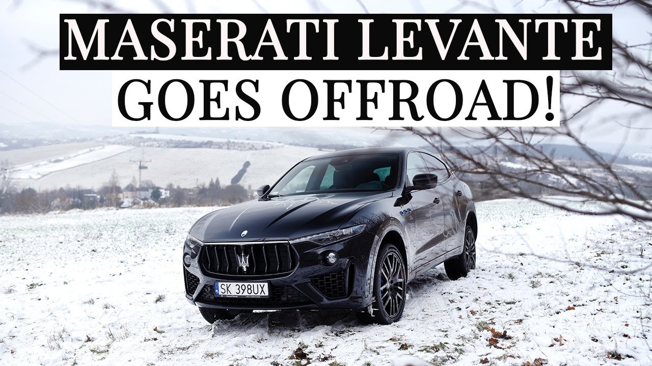 Maserati Levante goes off-road! [4K & English subtitles] - YouTube