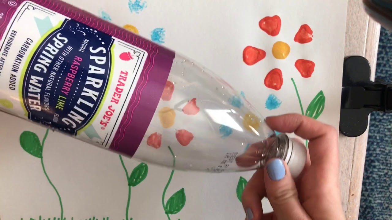 Earth Day Week! - Printmaking w/Plastic Bottle - YouTube