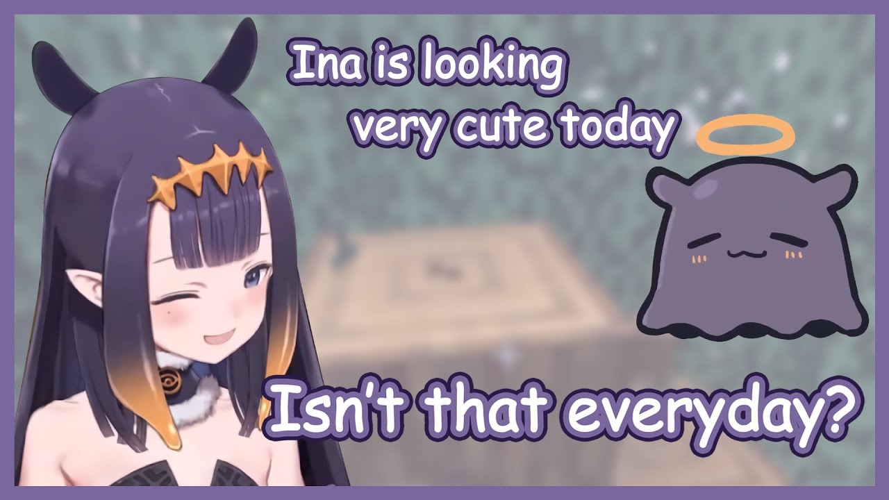 【Hololive】Ina - Ina is Looking Very Cute Today - YouTube