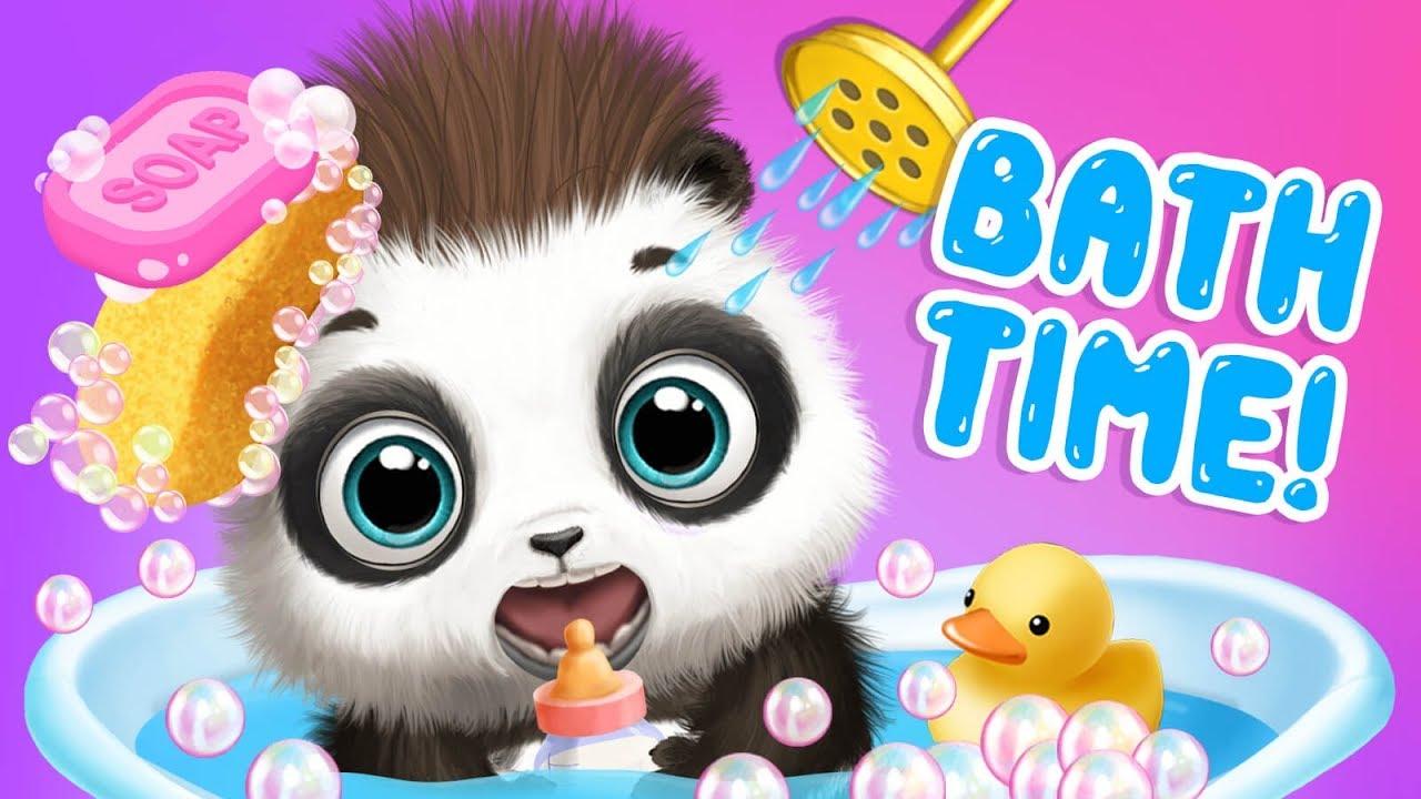 Shower Time 🐼🚿 Panda Lu Baby Bear Care | TutoTOONS - YouTube